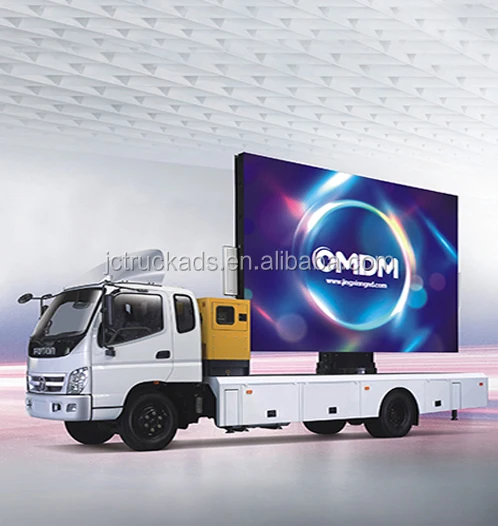 Customized 360 Degree Led Outdoor Tv Billboard Moving Outdoor ...