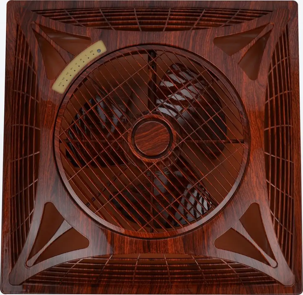 2*2 60x60cm 14 Inch Shami False Ceiling Fan With Led Light Remote ...