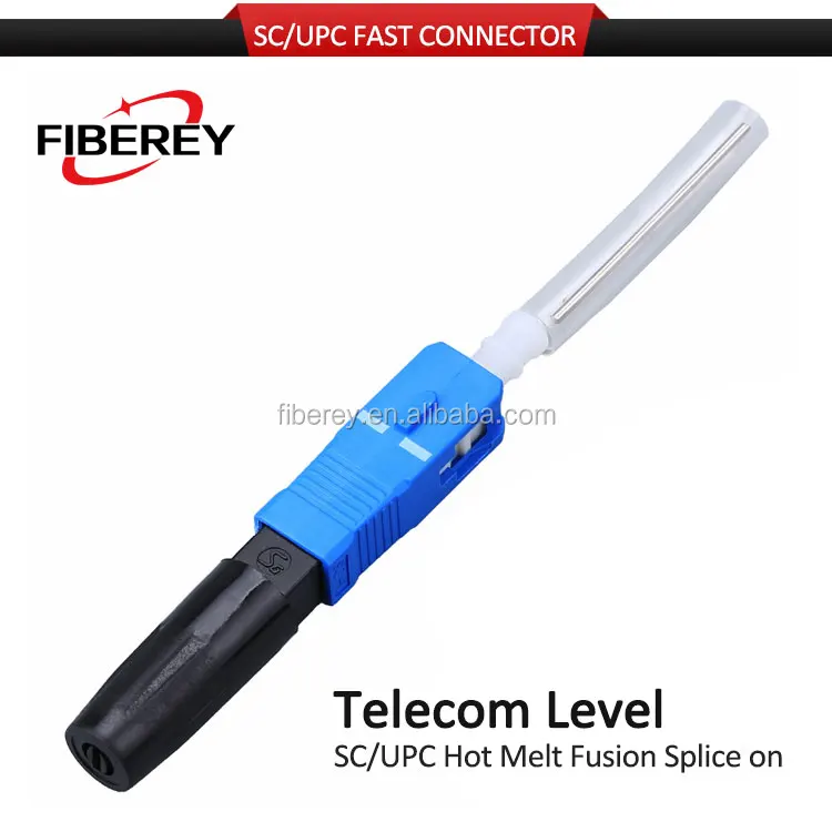 Hot Melt Thermal Contact Type Fiber Optic Sc/upc Field Assembly Sc Upc ...