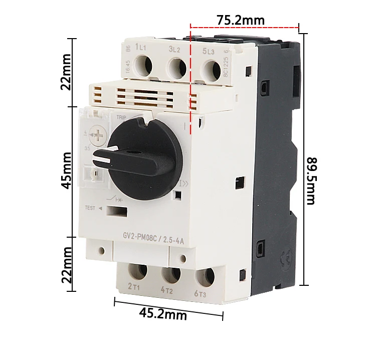 Motor Circuit Breaker GV2PM08C - Reliable Motor Protection