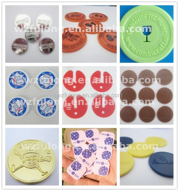 Colorful Plastic Game Grid Token Coin - Buy Game Grid Token,Board Game ...