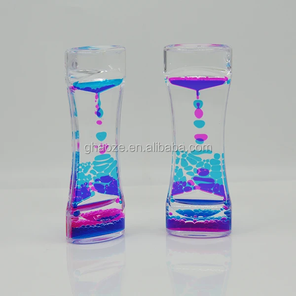 Custom Liquid Paperweight Acrylic Gift Items Oil Drop Toy