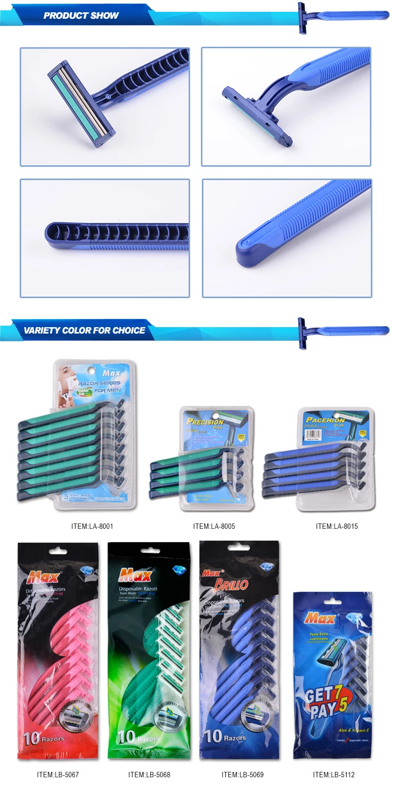 Blade Razor Two Disposable Straight Razor - Buy Blade Razor,Disposable ...