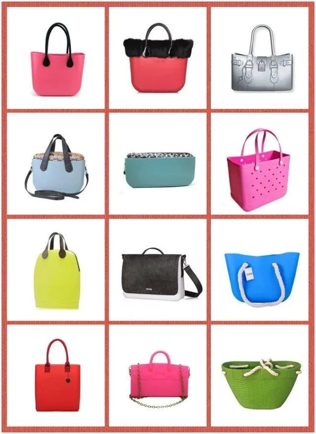 Factory New Style Classic Eva Bag Italian Silicone Bags Women Online ...