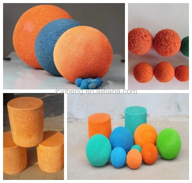 5 Inch SOFT Concrete Washout Sponge Balls for Pump Pipes