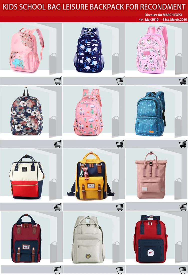 Inventory Creative Design Cartoon Kids Backpacks Cute Nursery School ...