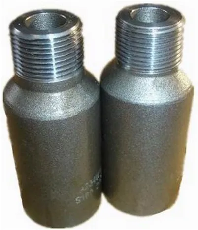 Con. Swage Nipple (ple X Tse) Plain Large End X Threaded Small End ...