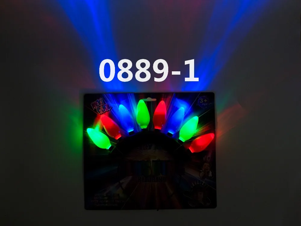 Led Light Up Bulb Headband,Bulb Mohawk,Led Hat Mohawk Hat Flashing ...