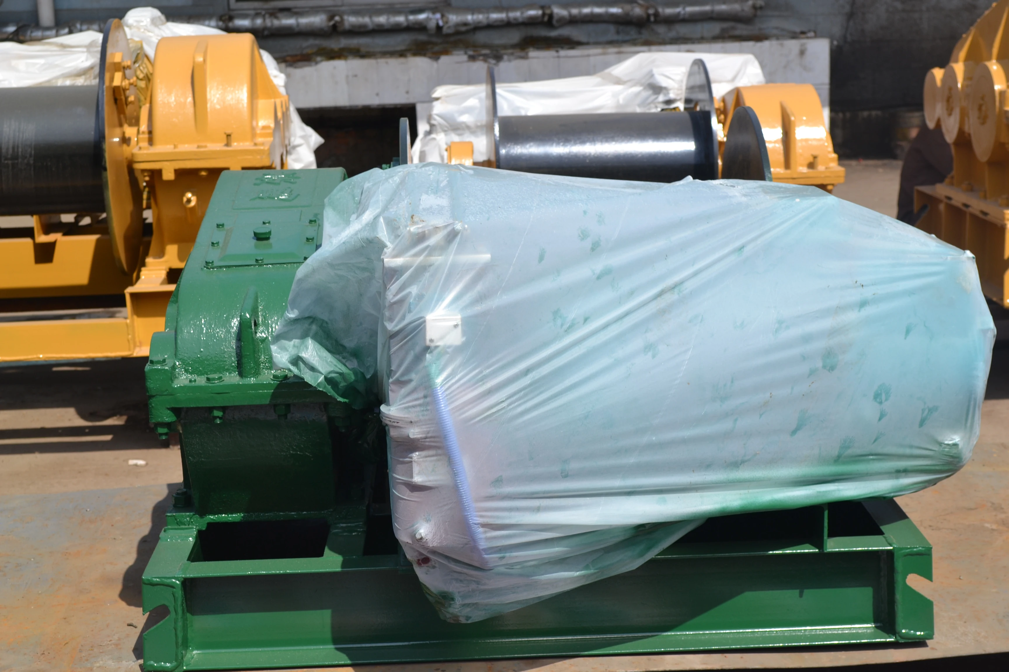 Hot Selling Product Elektrische Kaapstander Lieren Met Rem & Reducer ...