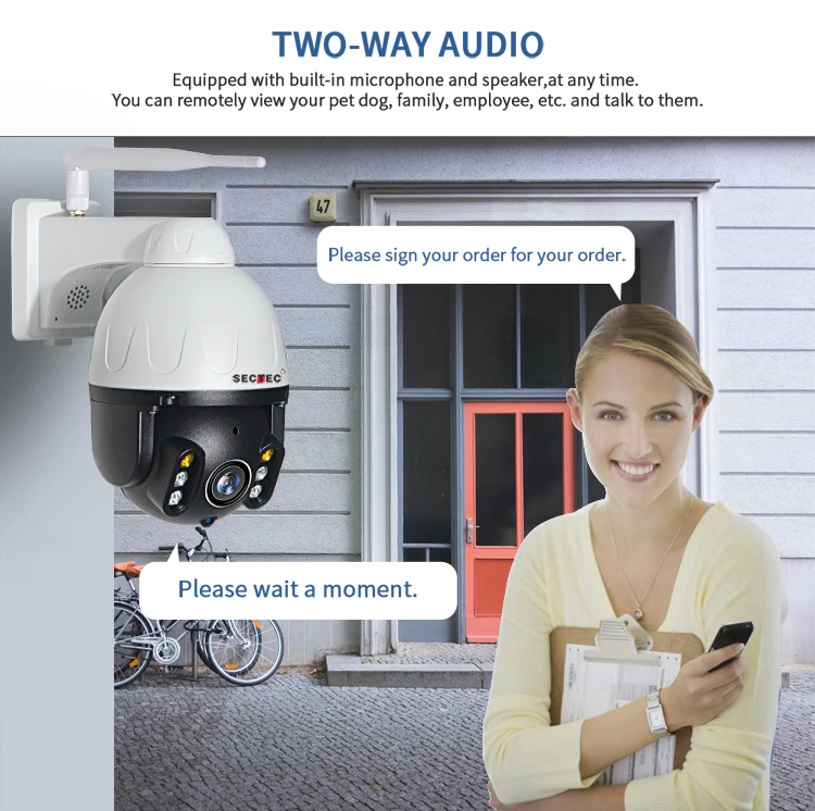 Sectec Hd 1080p 2.4g Wifi Security Camera System Wireless High Speed ...