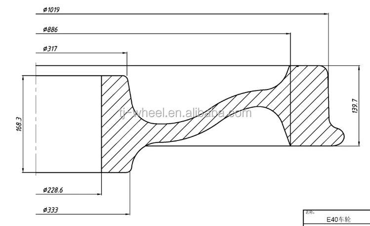 Standard Aar Wheel Types - Narrow Flange Contour - For Diesel Locomotive - Buy Metro And Light ...