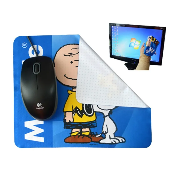 Silicon Dots Microfiber Mouse Pad - Buy Microfiber Mouse Pad,Silicon ...