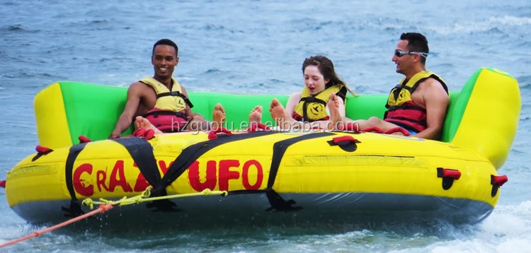 Heavy Duty Crazy Ufo Inflatable Towable Sofa Tube For Sea Water Sports ...