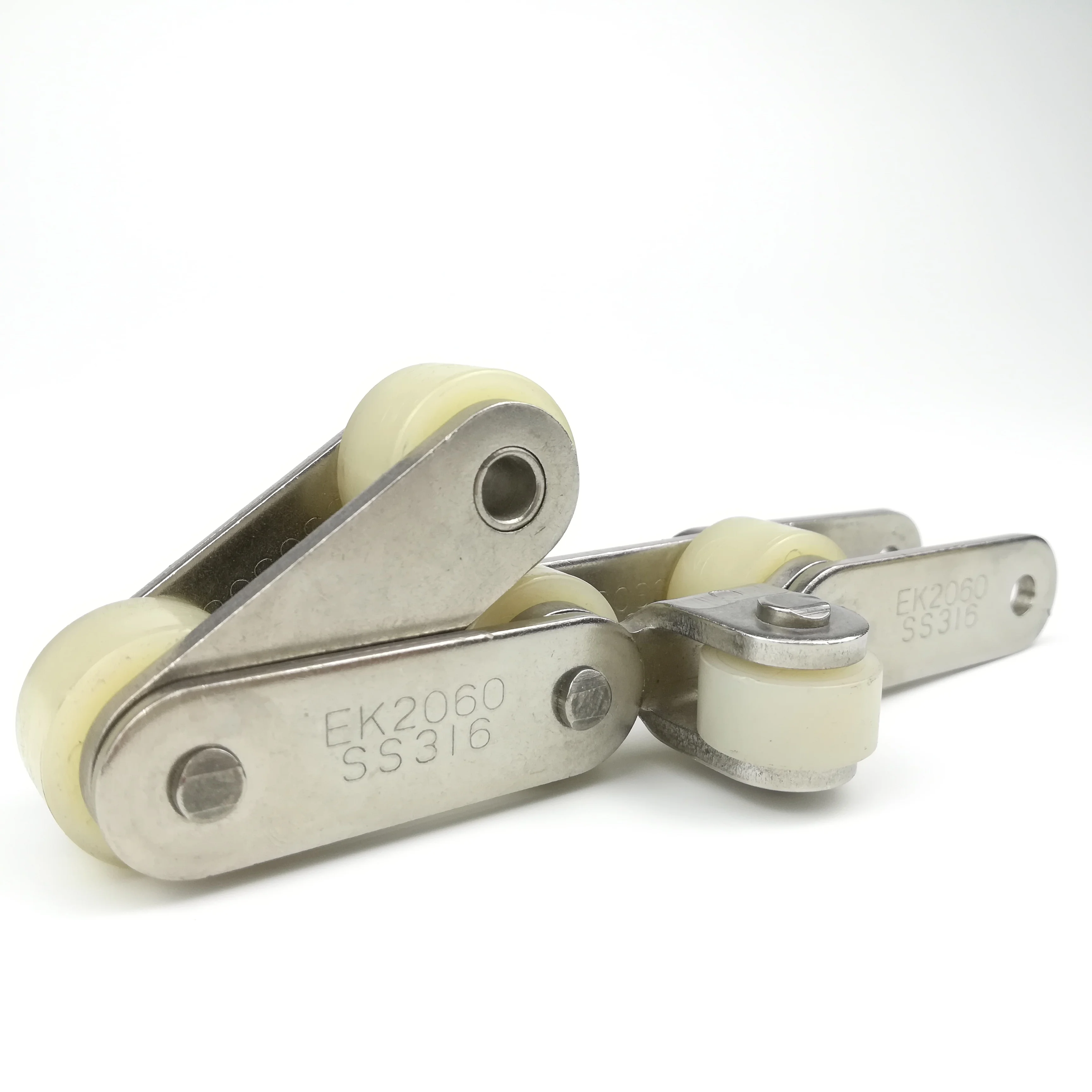 High Quality Nylon Roller Type Double Pitch Stainless Steel Conveyor ...