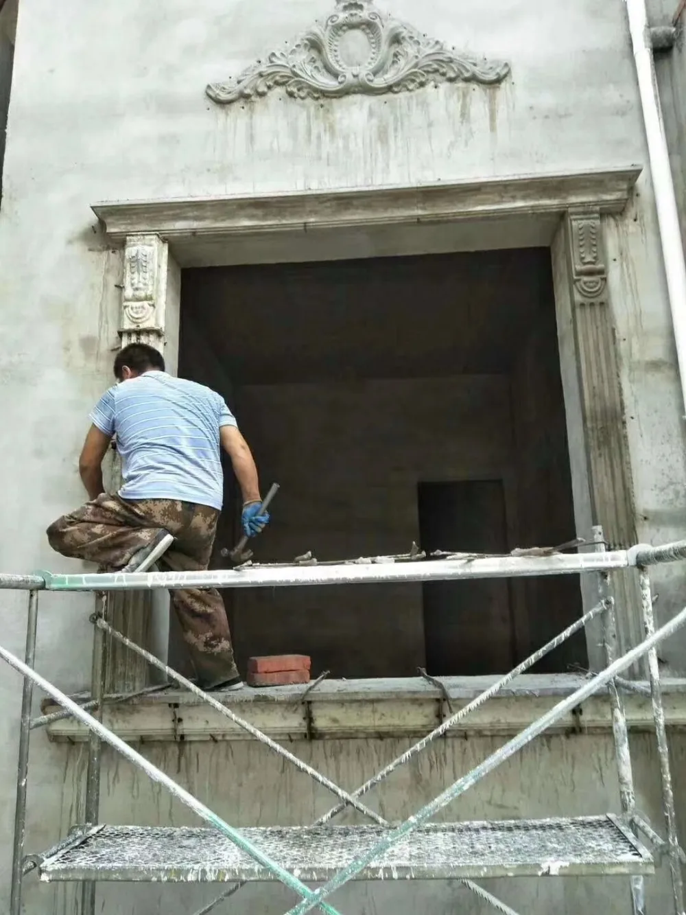 Exterior Decorative Cement Window Frame Molding Molds for Building ...