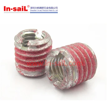 Glued Solid Wall Threaded Inserts For Metals - Buy Metal Inserts,E-z ...