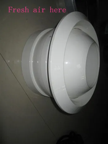 Jet Nozzle Air Diffuser With Vd - Buy Aluminum Spherical Diffuser ...