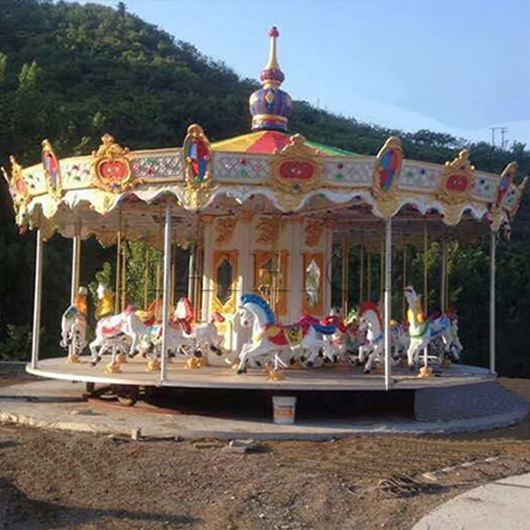 Modern Carousel Playground Equipment - Swing & Ride Fun