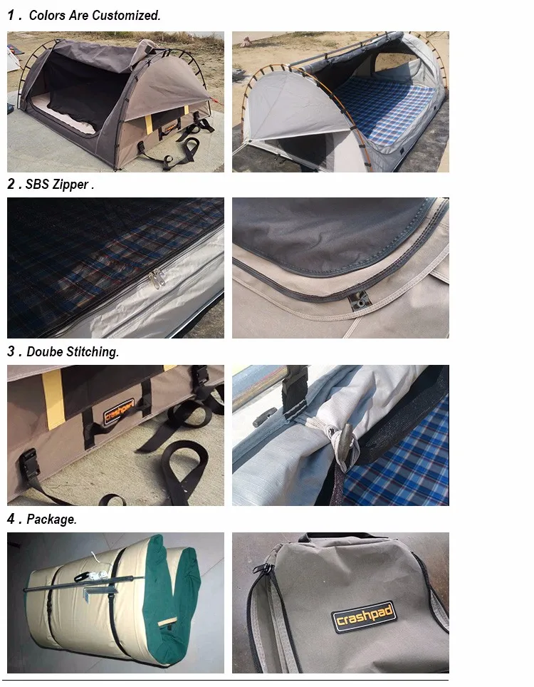 Outdoor Camping Tent Waterproof Canvas Fabric Swag Tent Sherpa Tent And ...