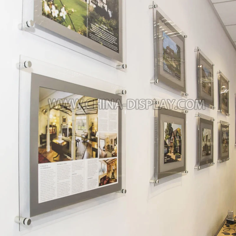 A1-a4 Size Aluminum Wall Mounted Acrylic Poster Frame - Buy Acrylic Poster Frame,Aluminum Poster ...