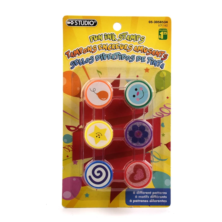 Plastic Color Different Pattern Stamps For Kids Stamp Set - Buy Stamp ...