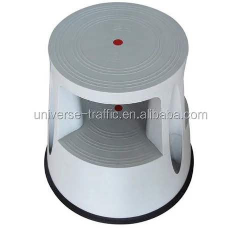 Rolling Library Stool - Foldable and Portable Seating