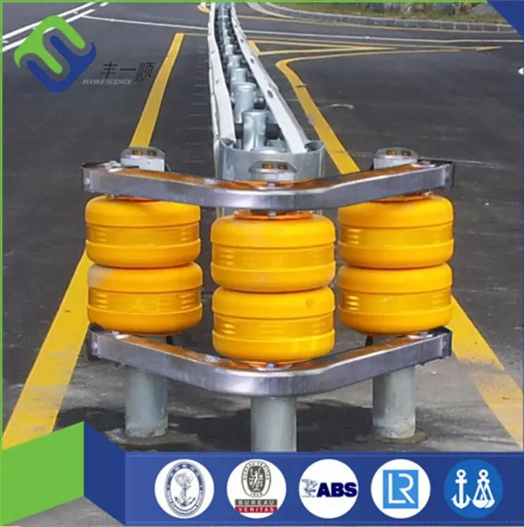 Customized Color Road Roller Roller's Spinning Highway Safety Guardrail ...