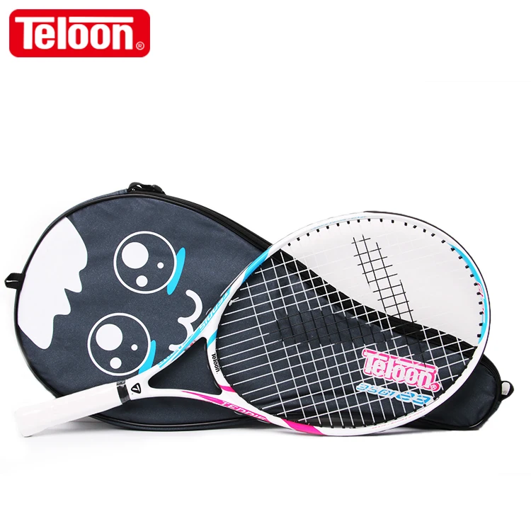 Teloon Kids/children Tennis Racket Carbon Aluminum Alloy One Piece 23 ...