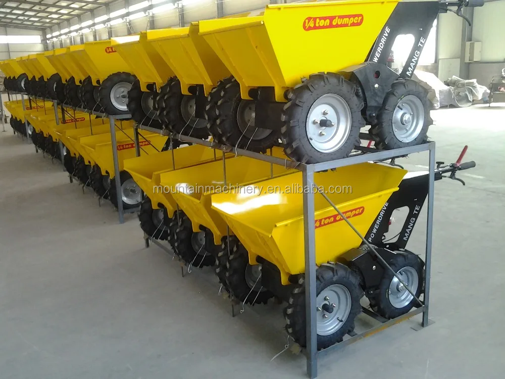 Concrete Buggy Wheel Barrow Power Wheel Buggy MMT26 - 250kgs