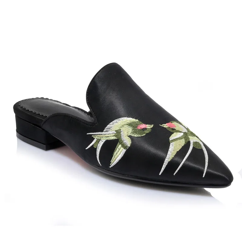 Fashion Ladies Flat Summer Wear Mules Sandals For Women Custom Slide ...