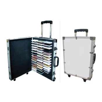 Hand Carry Stone Samples Display Suitcase Aluminum Sample Case - Buy ...