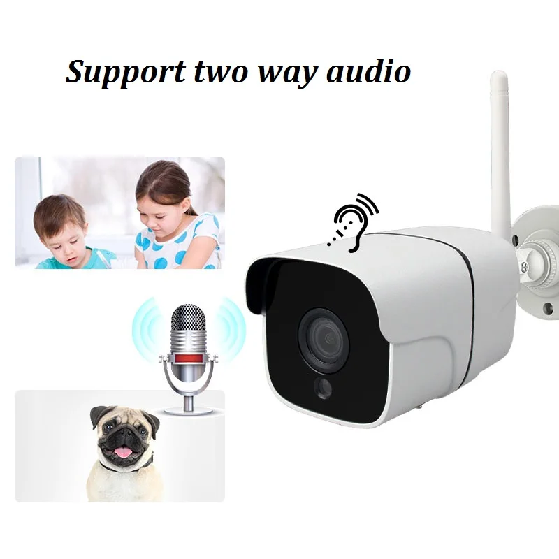 Wifi Tuya Smart 1080p Ip Camera Security Outdoor Bullet Wireless Hd 2mp ...