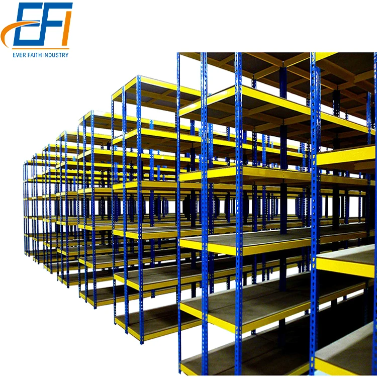 Adjustable Angle Iron Shelf Slotted Angle Steel Shelves - Buy Angle ...