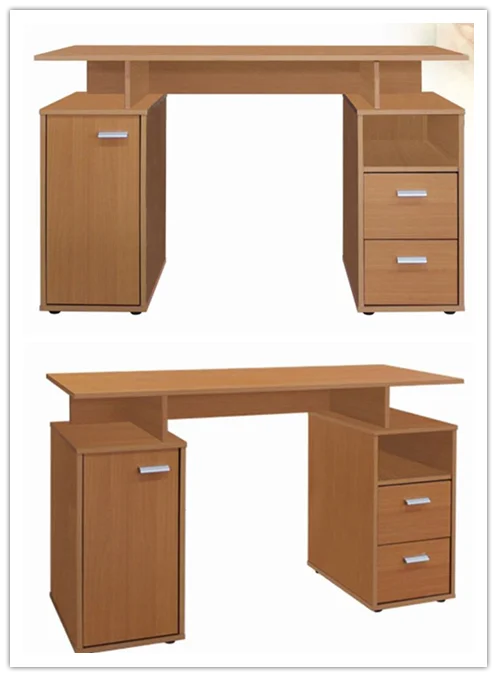 CARB P2 Modern Beautiful Big Lots Wooden MDF Computer Desk