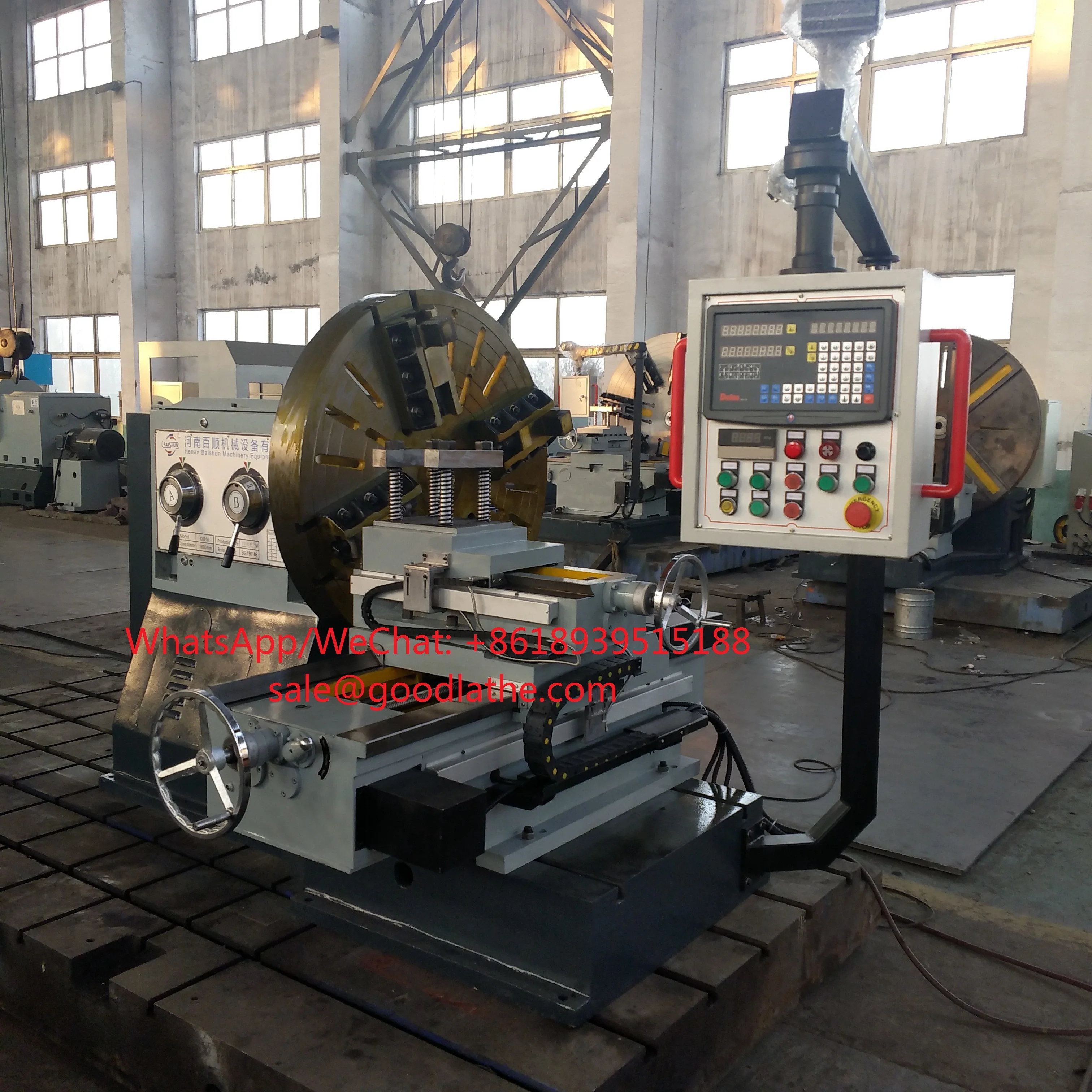 High Performance Heavy Duty Facing Face Lathe Machine