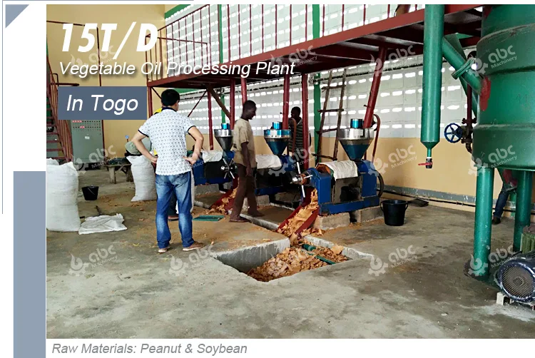 30 Tons per Day Commercial Small Sesame Oil Production Line