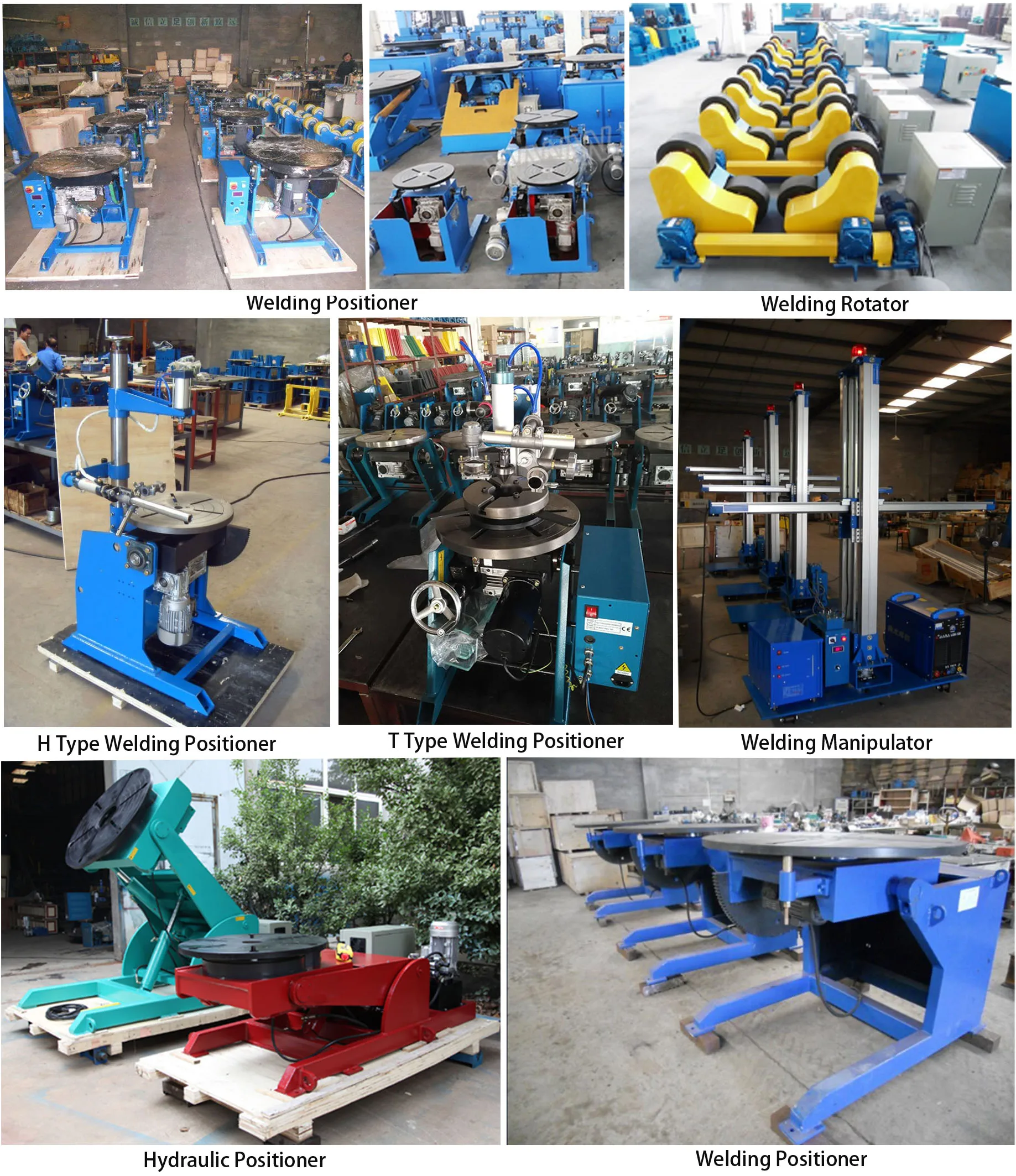 10t Self-adjustable Welding Rotators/auto Welding Roller For Hgz-10 ...