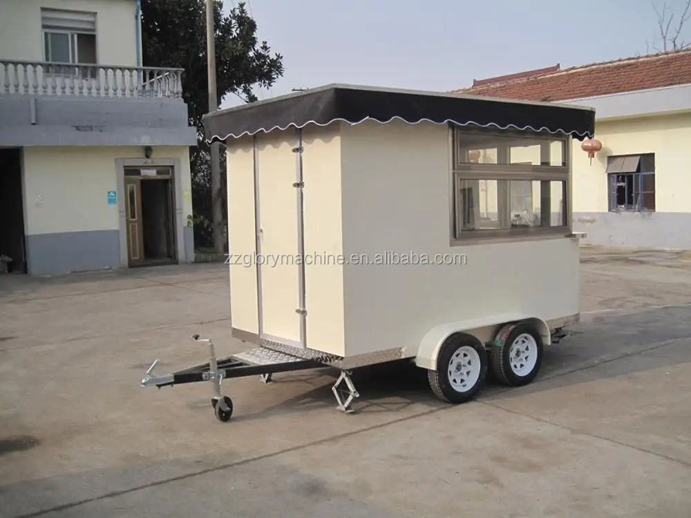 Multifunction Bakery Food Cart Trailer/ Mobile Mini Coffee Shop ...