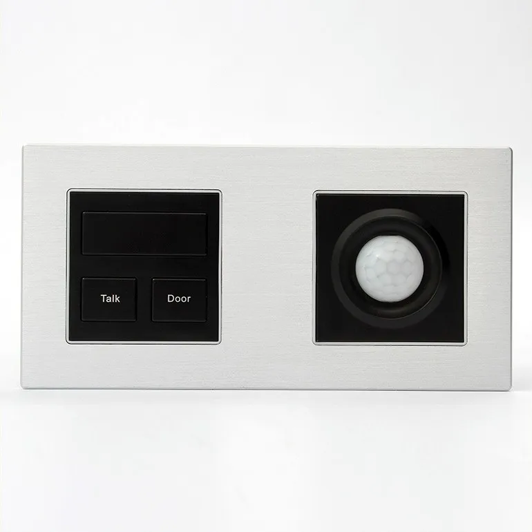 Hotel Merged Socket Panel - USB Outlet & 3 Pin Power Plug