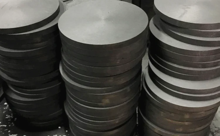 Large Size Round Cathode Anode High Pure Carbon Graphite Plate - Buy ...