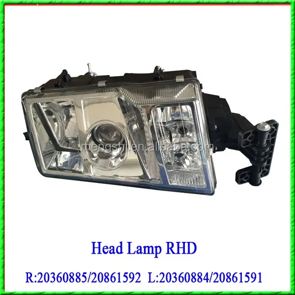 21001672 21001673汽车卡车拖拉机头灯供应商24伏流行风格FH| Alibaba.com