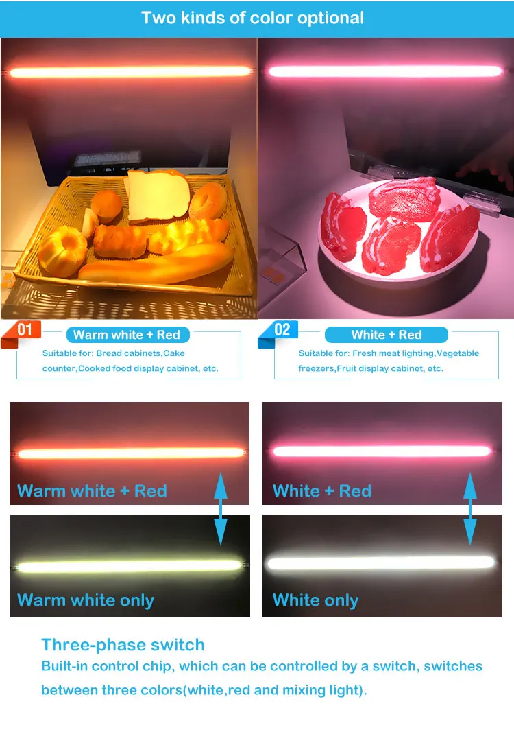 Alibaba China Fresh Led Light 14w 220v Ip65 Better Than T8 Meat Counter ...
