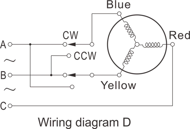 Three Phase Slow Ac Turning Electric Motor 220v 90mm - Buy Slow Turning ...