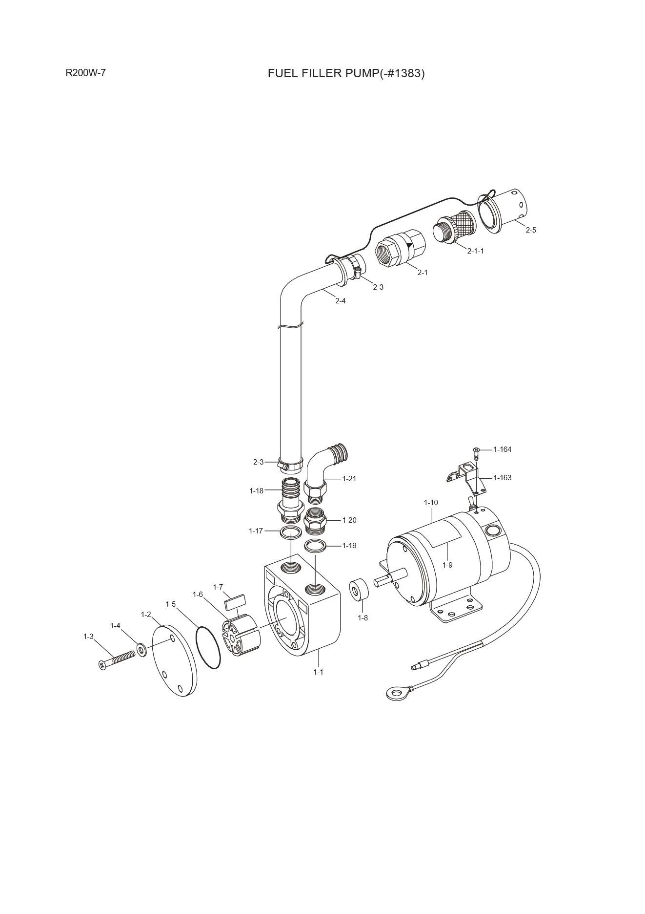 FUEL PUMP ASSY 21N6-20301 for EXCAVATORS - Reliable Performance