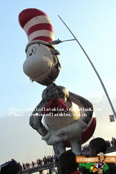 New Design Cat In The Hat 60' Helium Parade Balloon Inflatable Helium ...