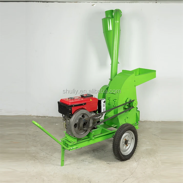 Good Quality Diesel Engine Gold Maize Corn Grinding Hammer Mill For ...