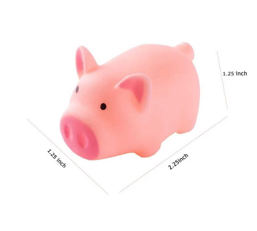 Rubber Pink Pig Bath Toy - Fun for Kids & DIY Projects