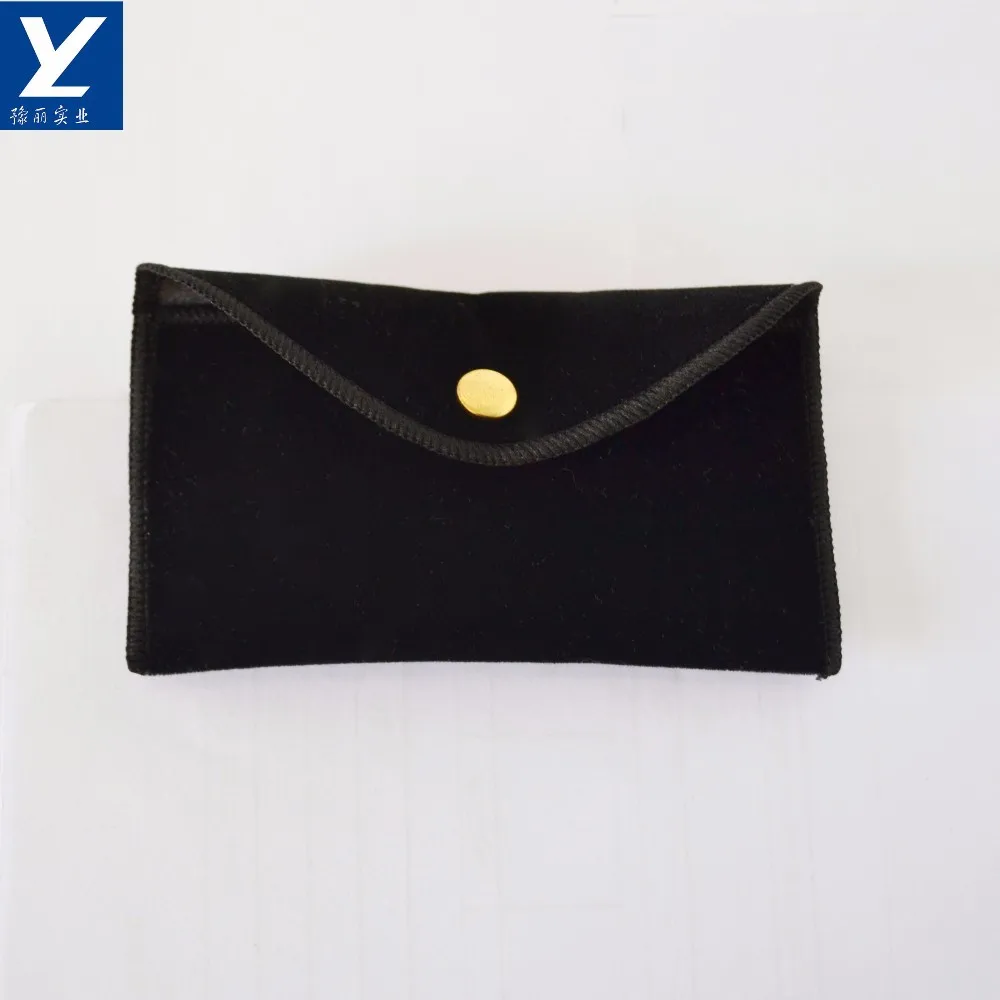 Flap Velvet Jewelry Envelope Pouch - Luxury & Recyclable