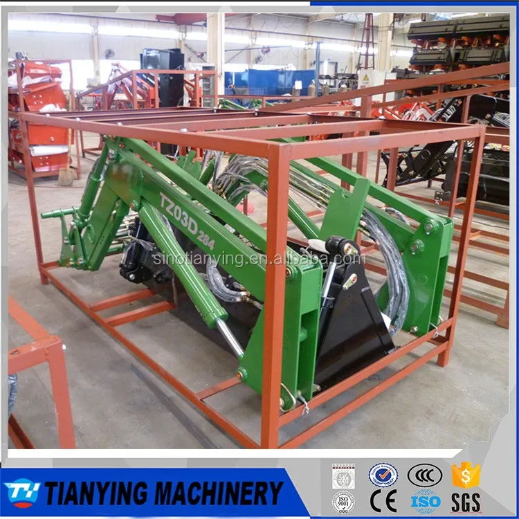 High Quality Front End Loader Tz-10 With Pitch Fork For 80hp Tractor ...