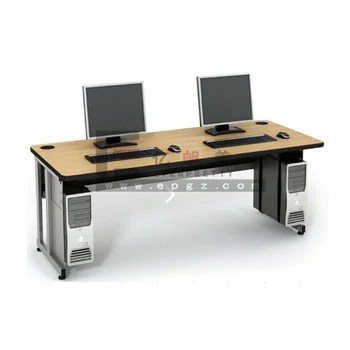 Double Japanese Teacher Wood Computer Desk For Student,Double Computer ...